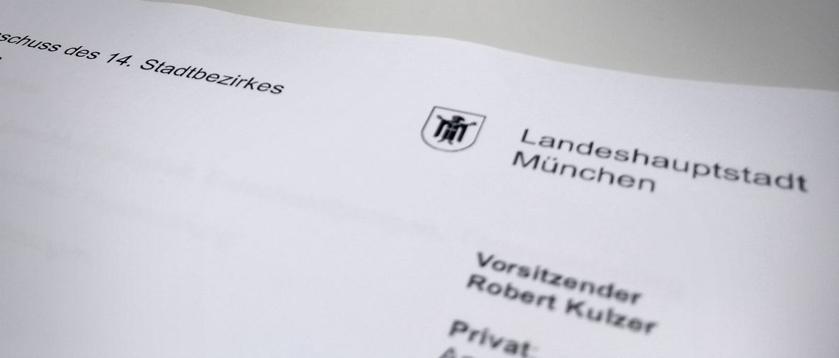 Bezirksausschuss: Robert Kulzer zurückgetreten – Unser Berg am Laim